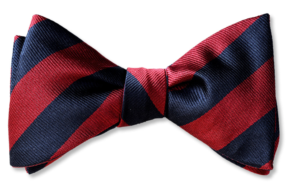 Striped Bow Ties handmade in America for over 20 years!