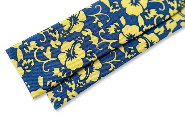 Straight Edge Silk Bow Tie