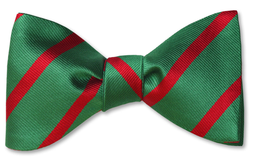 Striped Bow Ties handmade in America for over 20 years!