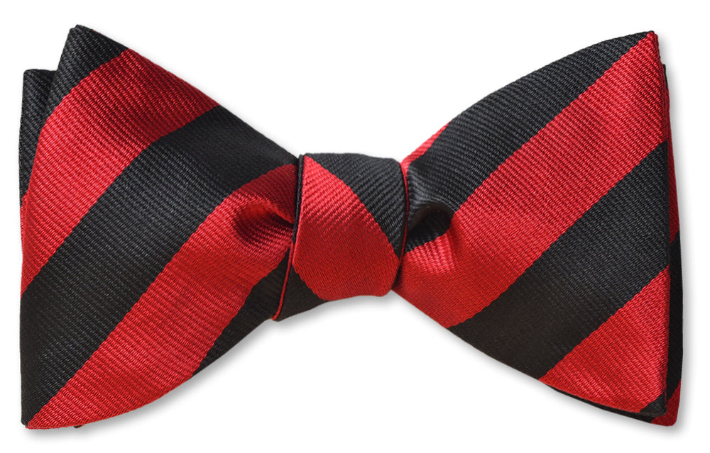 Striped Bow Ties handmade in America for over 20 years!