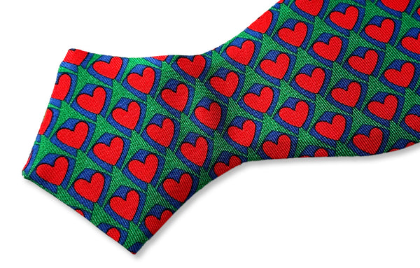 Diamond Point Self-tie Bow Tie