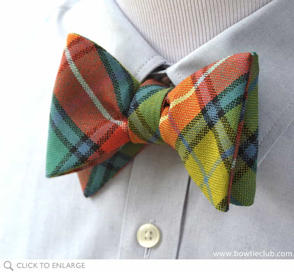Buchanan Ancient Authentic Scottish Wool Pre-tied Bow Tie