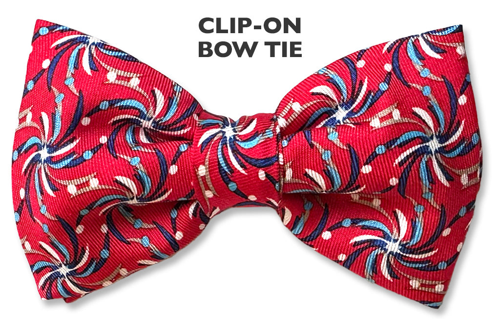 Clip On Bow Tie Pattern