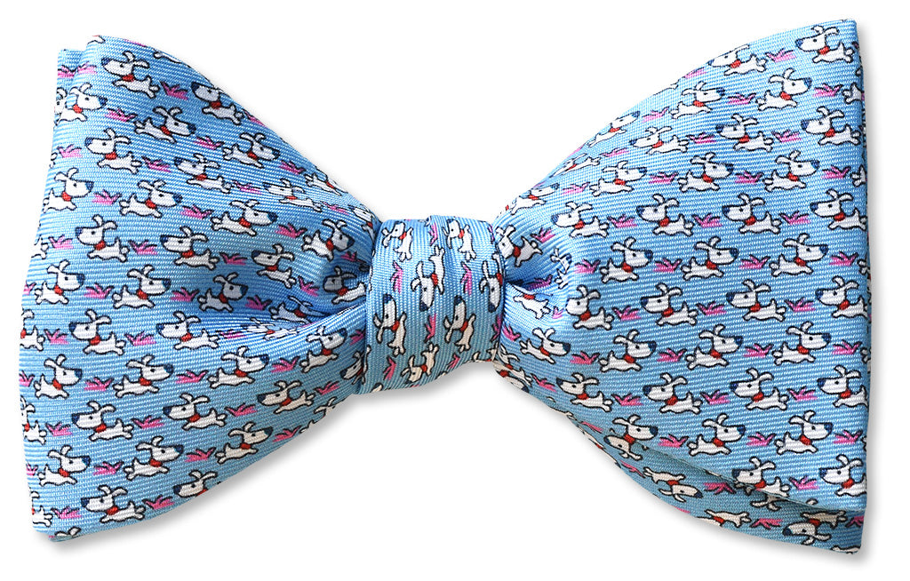 Blue Bow Ties handmade in America for over 20 years