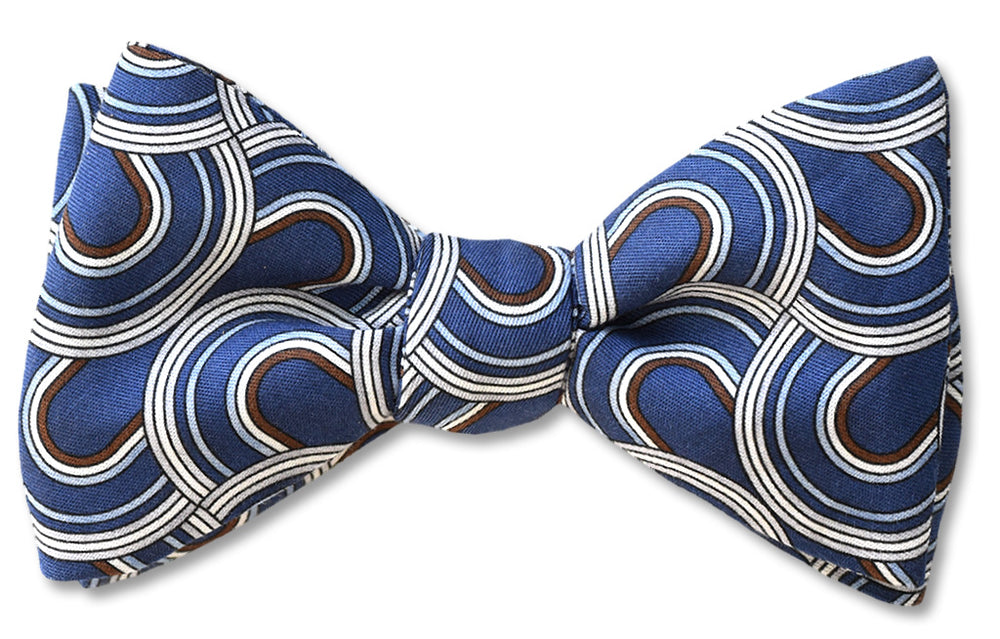 Blue Bow Ties handmade in America for over 20 years